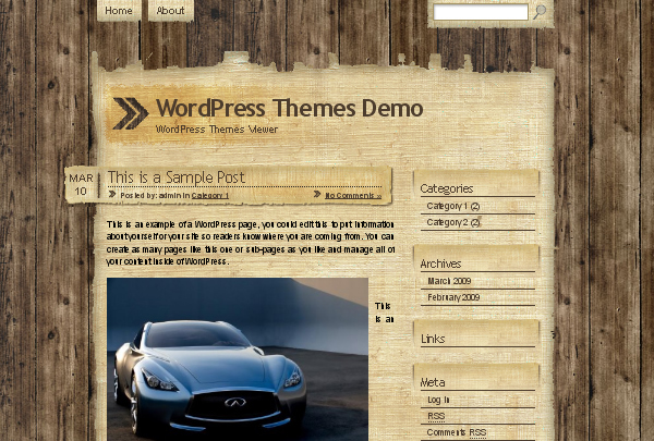 WordPress Themes with Skeuomorphic Elements - Xpert Developer